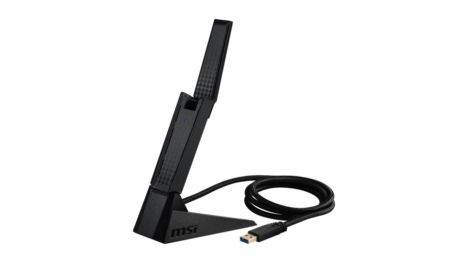 Adapter WiFi 6E MSI AXE5400