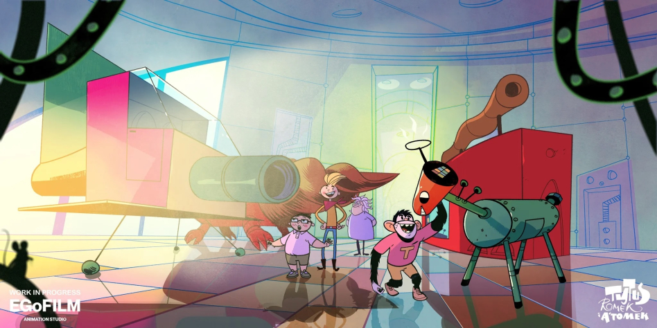 Tytus, Romek i A'Tomek - film, animacja, EGo Film, pierwsze zdjęcie